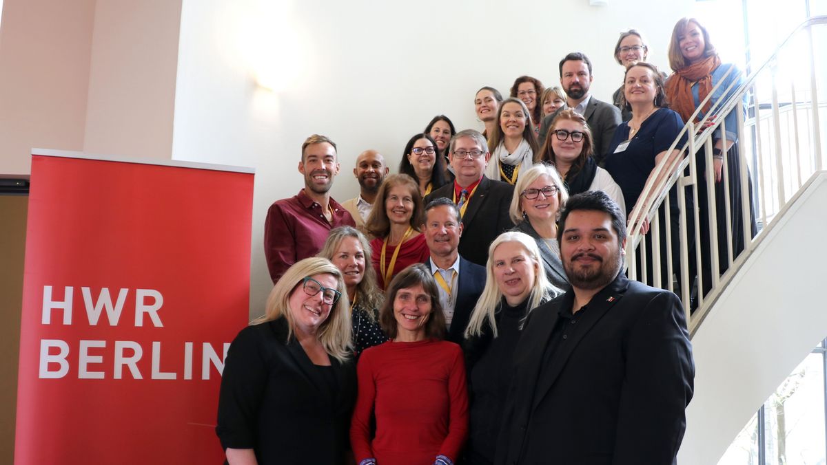 Fulbright delegation visits the HWR Berlin